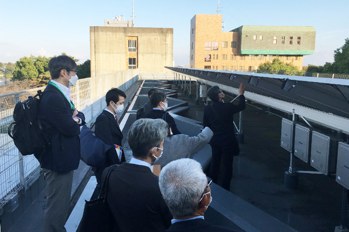 Daigasエナジー株式会社と関西エリア私立学校法人10大学が千葉商科大学を視察しました | 学長プロジェクト | 千葉商科大学